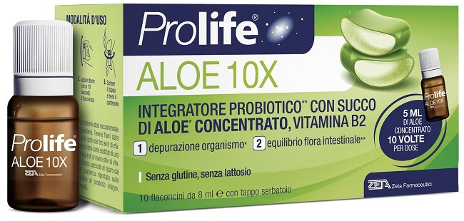 Prolife aloe 10 flaconcini da 8ml a € 15,20